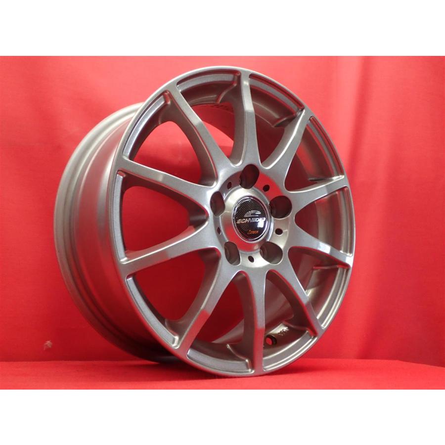 シュナイダー CORSAGE コルサージュ 中古ホイール 4本 6J 15インチ PCD114.3 5穴 +43 ハブ73 セレナ C27 C26 C25 e-NV200 等へ aa15 ...