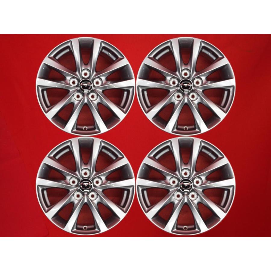 MAZDA3 BP系 X Smart Edition 純正 中古ホイール 4本 6.5J 16インチ PCD114.3 5穴 +45 ハブ67 ...