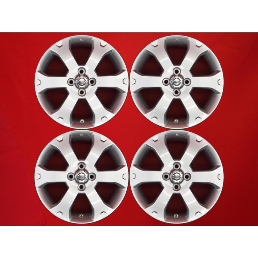 NISSAN ニッサン ウイングロード Y12 純正 6本スポーク 中古ホイール 4本 6J 16インチ PCD100 4穴 +42 ハブ60 aa16 : 太平タイヤ Yahoo ...