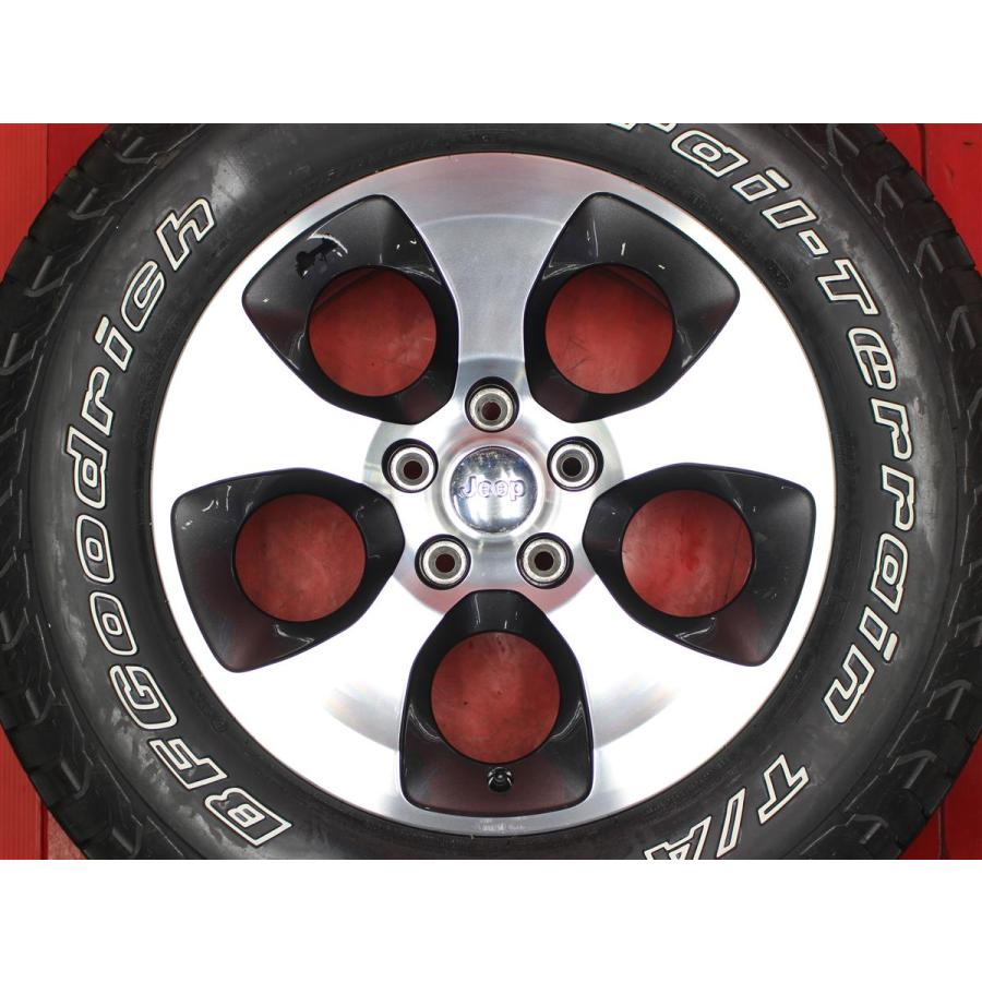 JEEP ジープラングラー JK36L アンリミテッド サハラ 純正 + BFグッドリッチ トレールテレーンT/A ホワイトレター 275/65R18 9.5分山 tw18 : 太平タイヤ ...