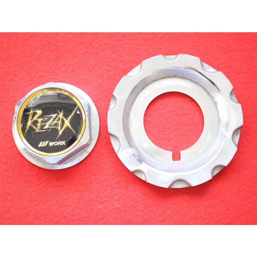 1枚 REZAX WORK 社外 中古 ホイール センターキャップ センターカバー エンブレム オーナメント : 太平タイヤ Yahoo ...