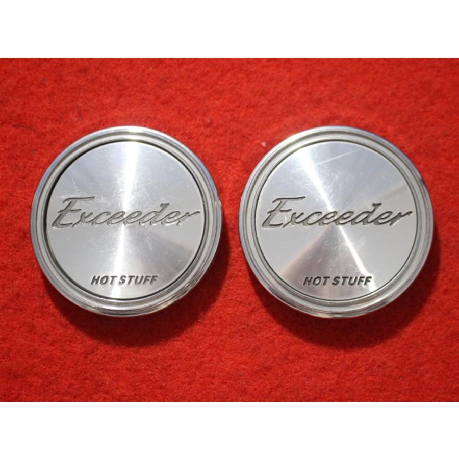 2枚 Exceeder 社外 中古 ホイール センターキャップ センターカバー エンブレム オーナメント cap : 太平タイヤ Yahoo ...