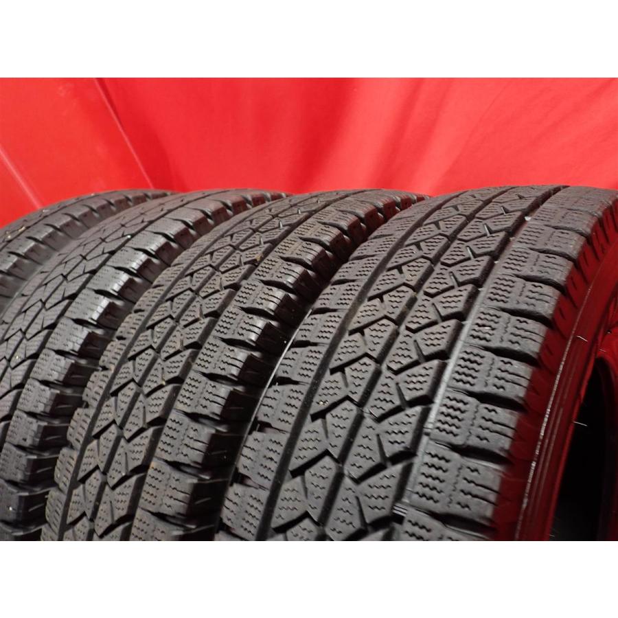 スタッドレス4本 165/80R14 91/90N 165/80R14 97/95N 4本セット ブリヂストン ブリザック VL1 BRIDGESTONE BLIZZAK VL1 8.5分山★ ...
