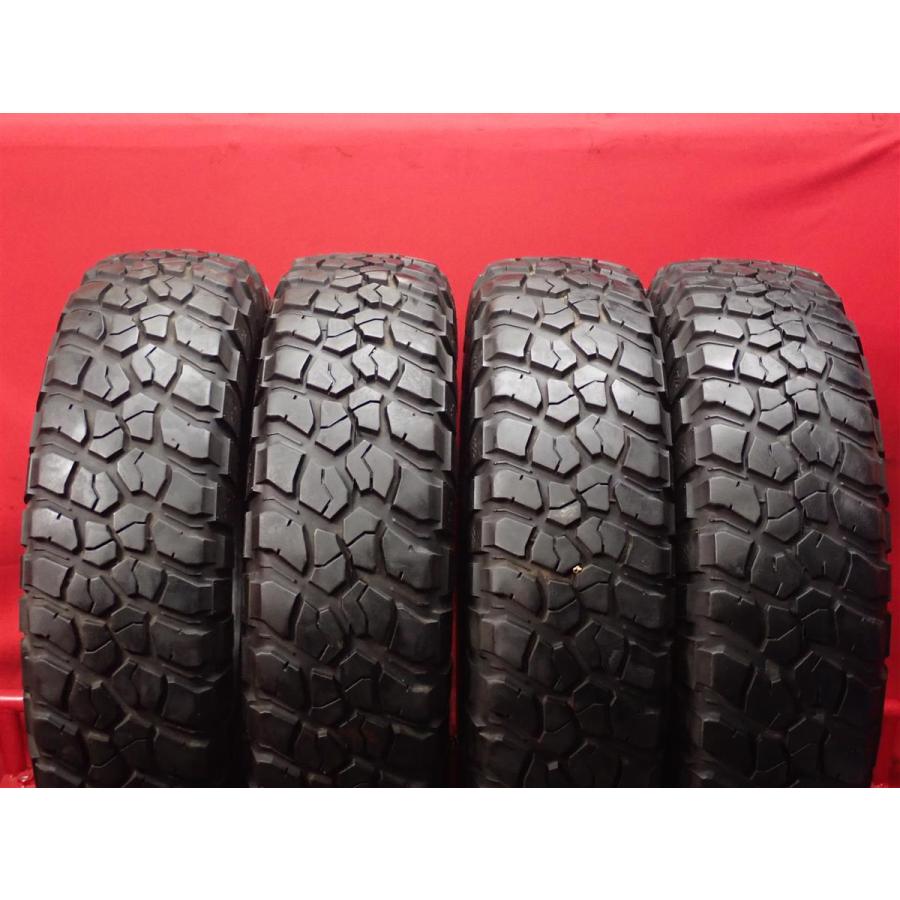中古タイヤ LT255/85R16 123/120Q LRE 4本セット BFグッドリッチ マッドテレーン T/A KM2 BFGoodrich MUDTERRAIN T/A KM2 7分山 ...