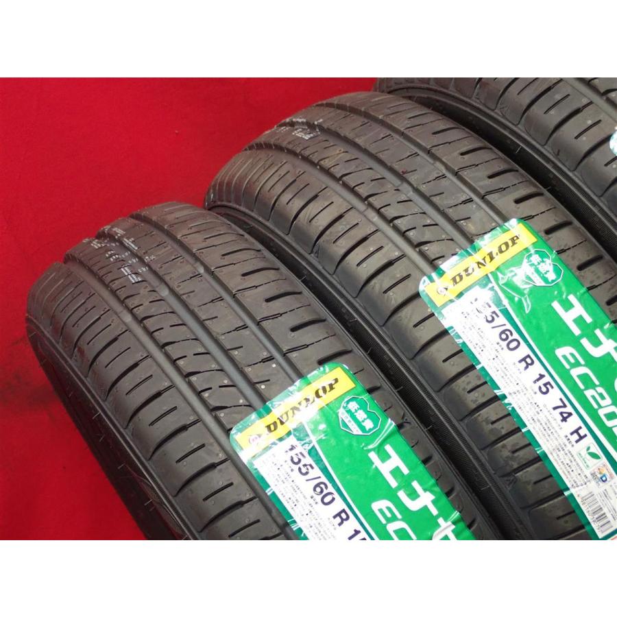 中古タイヤ 155/60R15 74H 4本セット ダンロップ エナセーブ EC204 DUNLOP ENASAVE EC204 10分山 R2 ミラ トコット R1 : t051106208 ...