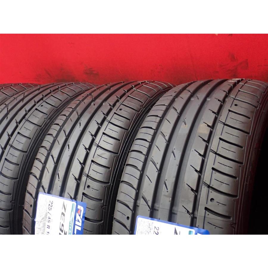 新品タイヤ [225/45R18 95W] 4本セット [ファルケン ジークスZE914F] クラウン マークX HS250h オデッセイ RX-8 レヴォーグ レガシィ n18 ...