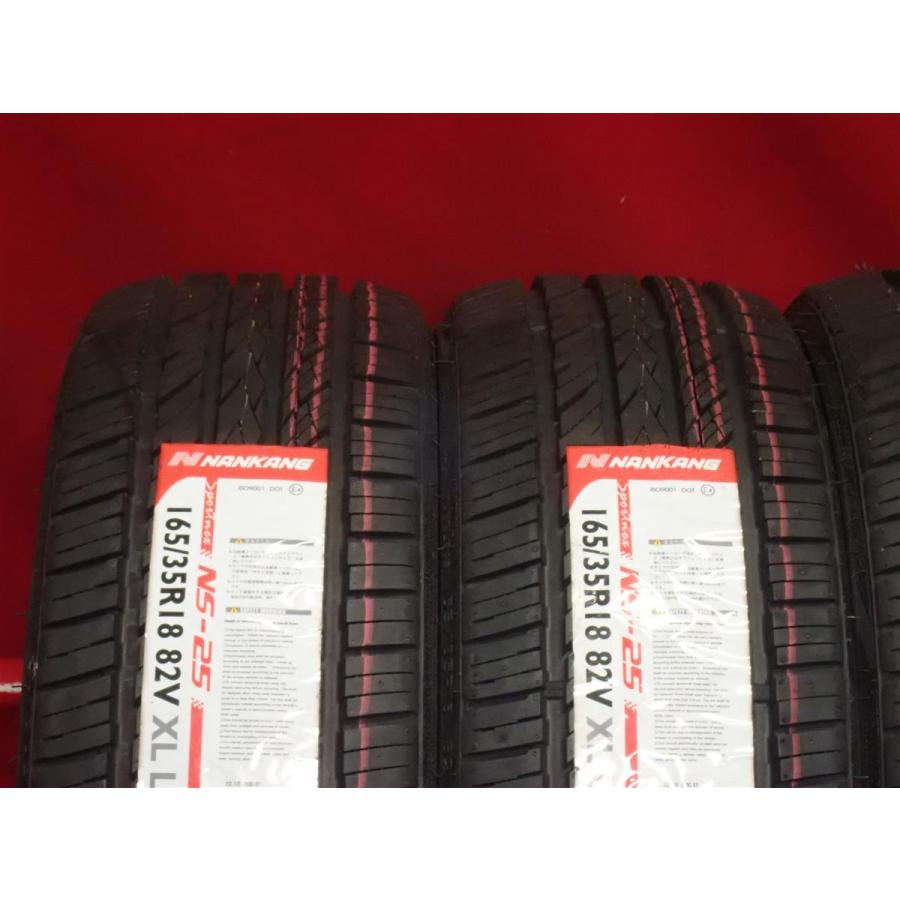 新品タイヤ 165/35R18 82V 4本セット ナンカン スポーツネックス NSー25 NANKANG Sportnex NS-25 10分山 デリカ ミニ : t052208991 ...