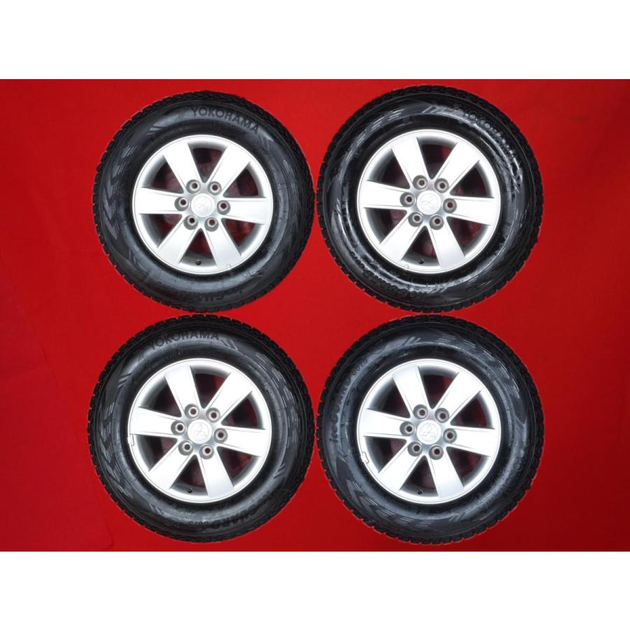 スタッドレス + ホイール 4本セット [パジェロ(V98W・93W)純正+ ヨコハマ アイスガードG075 265/65R17] 8.5分山★stwt17 : w051516452 : 太平 ...