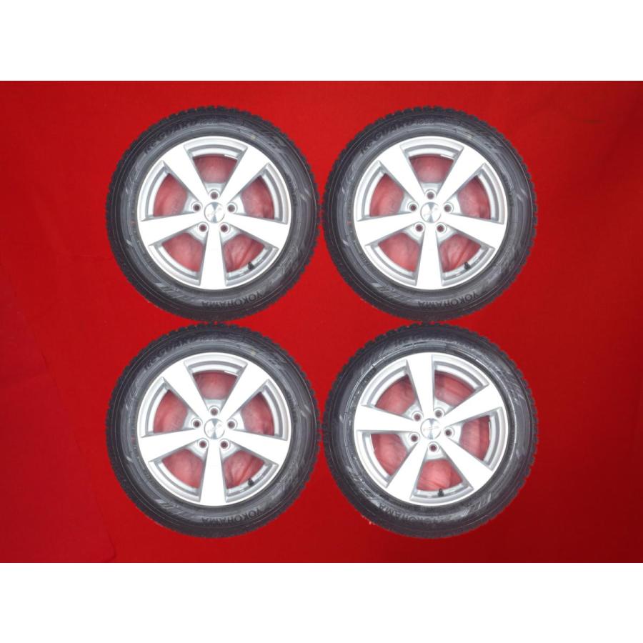 【フォルクスワーゲン用 4本】ヨコハマ アイスガード6 iG60 [185/60R15 84Q] AGA アルミホイール [6J +38 PCD100] VWポロ 6R系 等 stwt15 ...