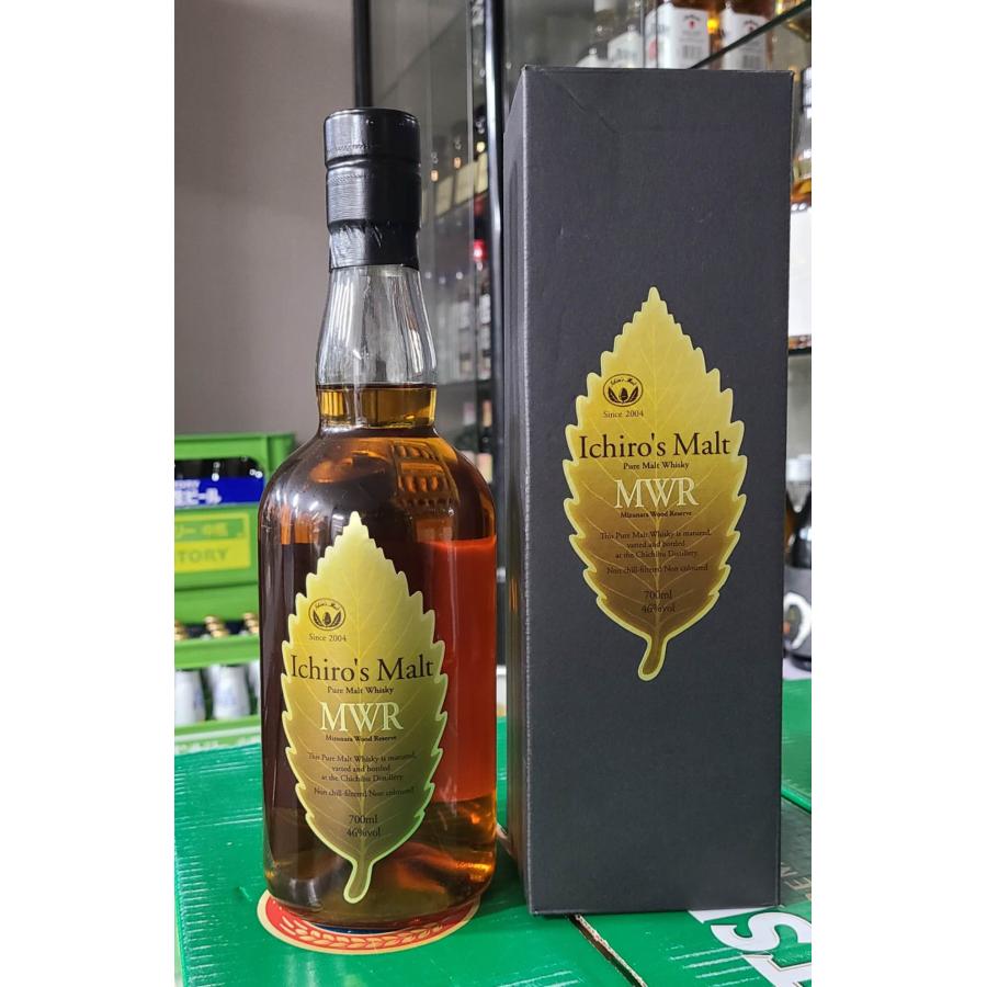 イチローズモルト ミズナラウッドリザーブ MWR リーフラベル 46度 700ml 箱付き : 大宝1号 - 通販 - Yahoo!ショッピング