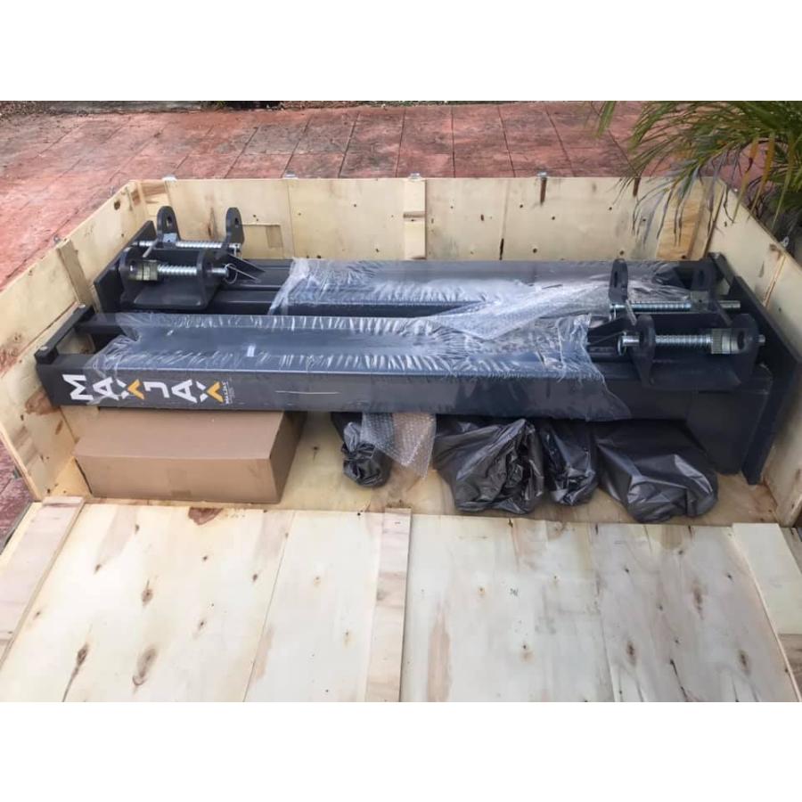 1年保証付き マックスジャックス MAXJAX 2柱リフト 100V 移動式 新品 ガレージジャッキ 整備工具 BendPak ...