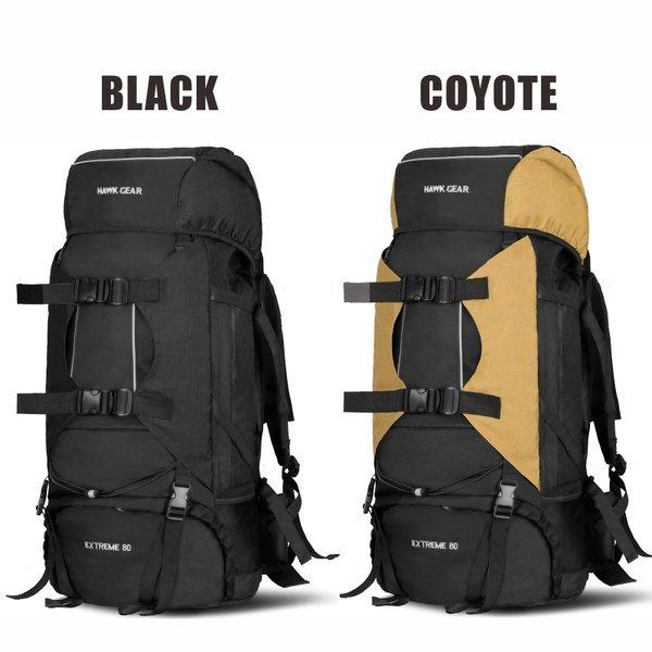 HAWK GEAR ホークギア バックパック 80L 大容量 防水 キャンプ アウトドア 防災 災害 登山 旅行 レインカバー ザック : TAILWIND SHOP - 通販 - Yahoo ...
