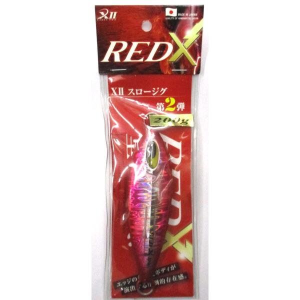 CROSS TWO RED X 200g レッドピンク メタルジグ (MT4) : 大漁釣具 - 通販 - Yahoo!ショッピング