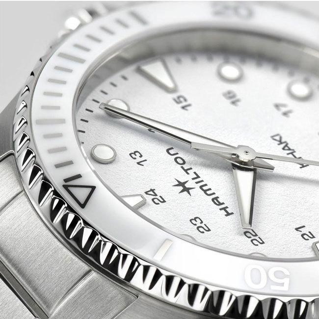 ハミルトン 腕時計 カーキ HAMILTON ネイビーScuba Quartz クォーツ 37mm H82221110 国内正規品 ...