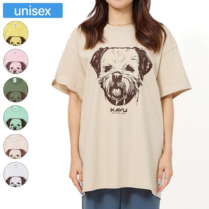 KAVU カブー Tシャツ 25 Dog Tee ユニセックス 1点1点手刷り コットン 19822261 : 太陽スポーツ・Rampjack ...