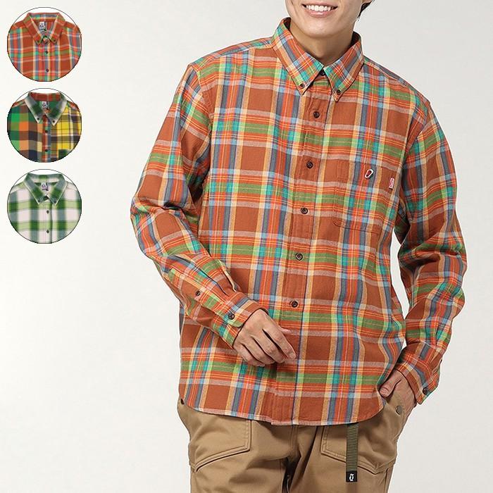 CHUMS チャムス Nel Shirt ネルシャツ シャツ 長袖シャツ メンズ 3カラー CH02-1222 : ch02-1222-242 : 太陽スポーツ・Rampjack Trip店 ...