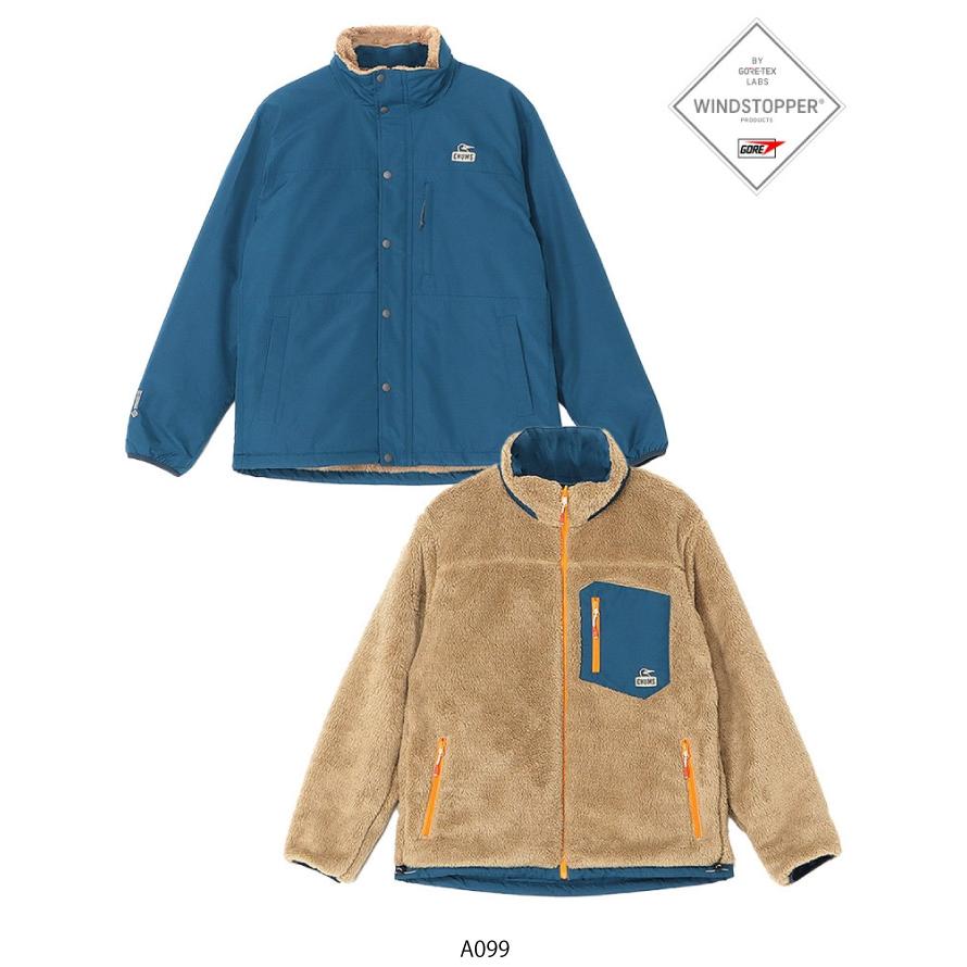 CHUMS チャムス Elmo Gore-Tex WINDSTOPPER Reversible Jacket エルモゴアテックスウィンドストッパーリバーシブルジャケット メンズ 3カラー ...