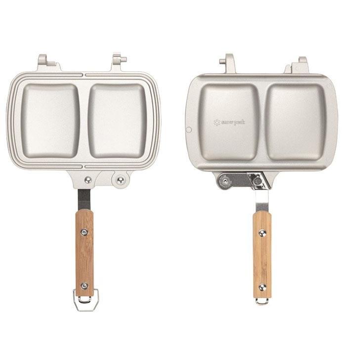 snow peak スノーピーク ホットサンドクッカー トラメジーノ 調理器具 クッキング用品 キャンプ GR-009R : 太陽スポーツ・Rampjack Trip店 - 通販 ...
