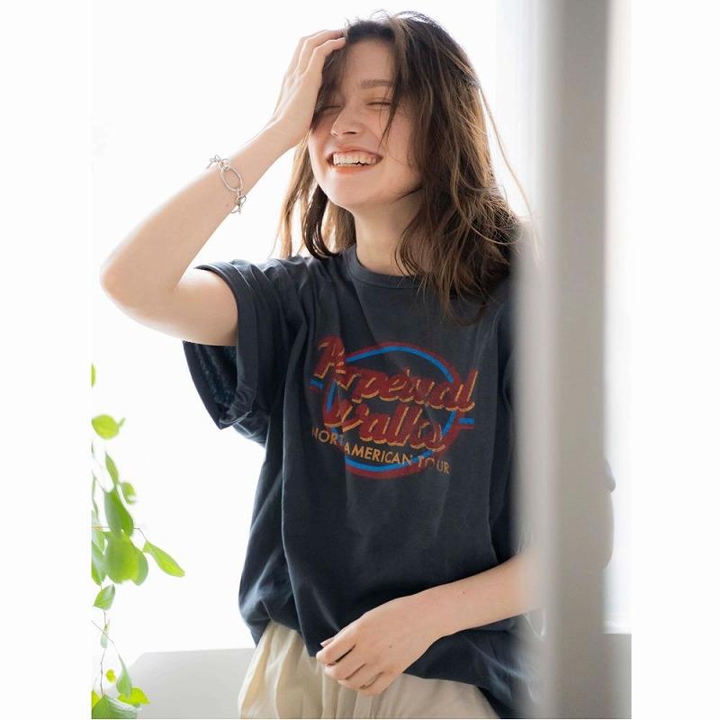 Ungrid（アングリッド） ツアーロゴルーズTee レディース Tシャツ 1124227939 : cheery - 通販 - Yahoo!ショッピング