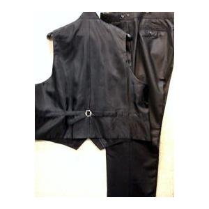 大きいサイズ Drop Head ベスト付3点セット カジュアルスーツ