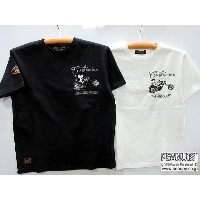 Flag Staff X SNOOPY コラボ アメカジ 半袖Tシャツ スヌーピー