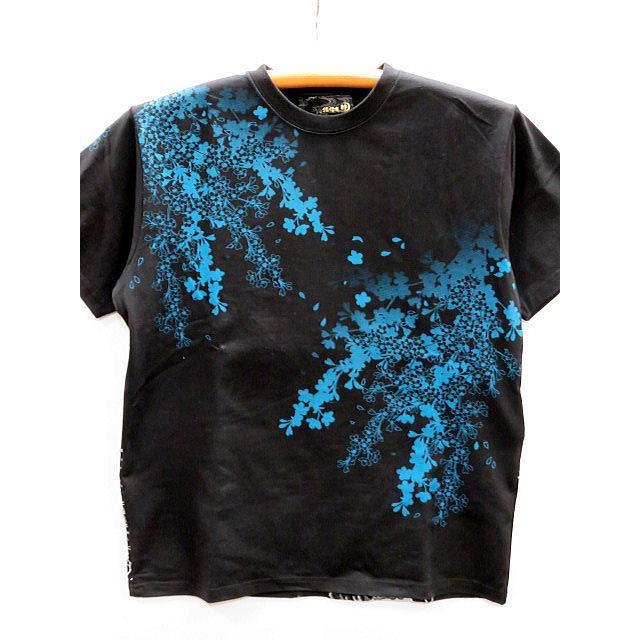 絡繰魂・粋 和柄 半袖Tシャツ 座頭鯨 飛翔 カラクリ魂 : takafuku1915