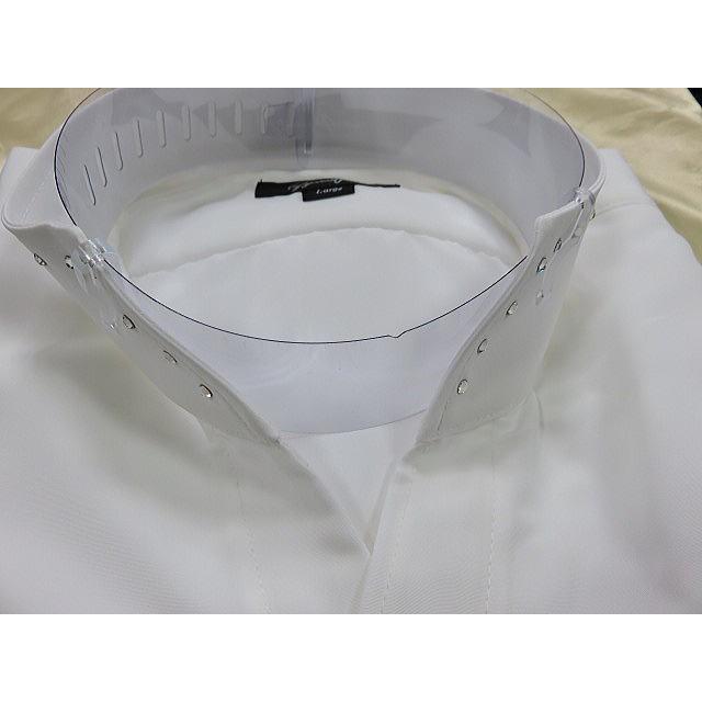 ドレスシャツ 襟ラインストーン オープンカラー : takafuku1915 - 通販