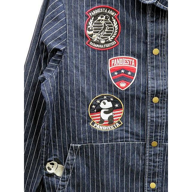 大きいサイズ】PANDIESTA JAPAN 屋根乗り熊猫 スタンドコットン