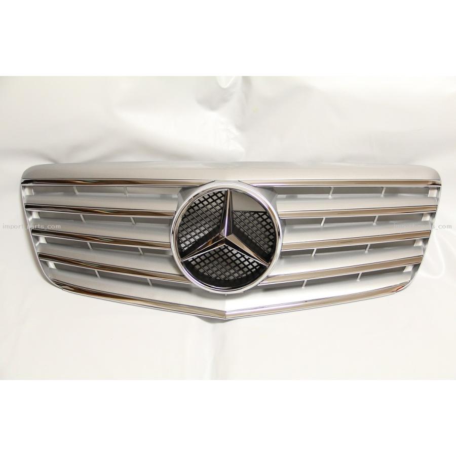 W211(後期) Eクラス クーペスタイル フロントグリル 銀 （シルバー）E240 E300 E350 E500 E550 : 高橋商会 公式 ヤフーショッピング店 - 通販 - Yahoo ...