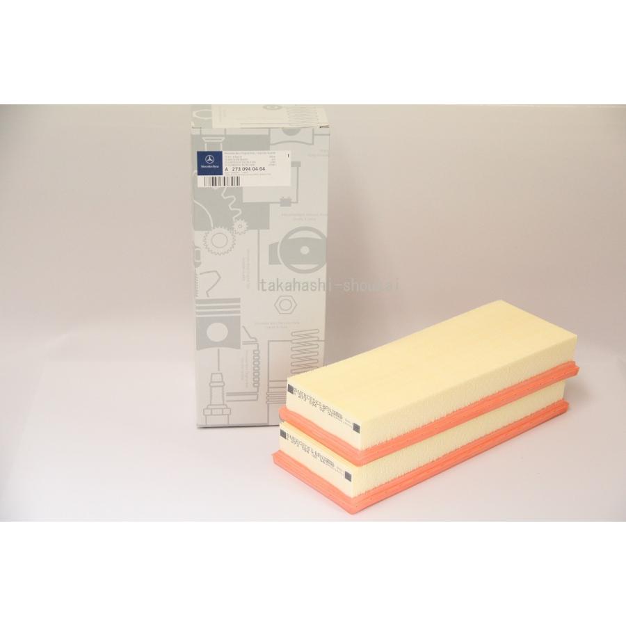 Mercedes-Benz 新品 エアクリーナーフィルター M272 M273 M112 M113 適合品番：A2730940404 W221 ...