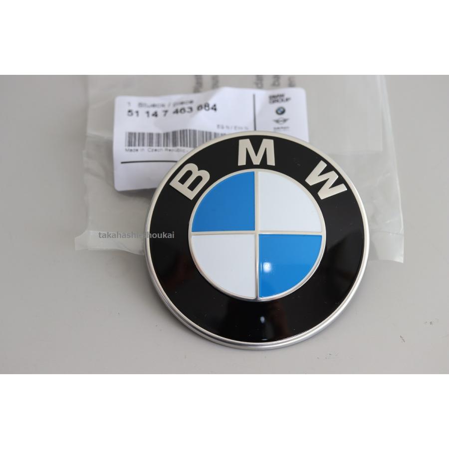 BMW BMW純正品 フロント エンブレム φ82mm 51147463684 G20/G21 3シリーズ・G30/G31/F90 5シリーズ ...
