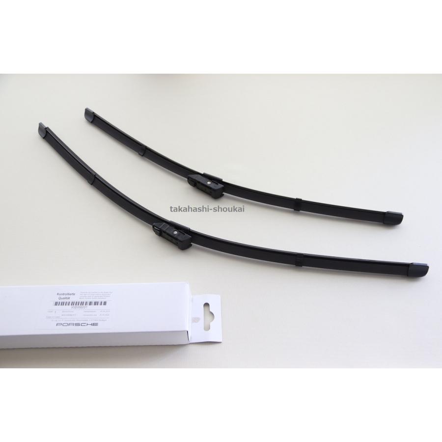 PORSCHE DESIGN フロントワイパー 左右セット ポルシェマカン 95B（2014年〜） 左ハンドル車 品番：95B998001 ...