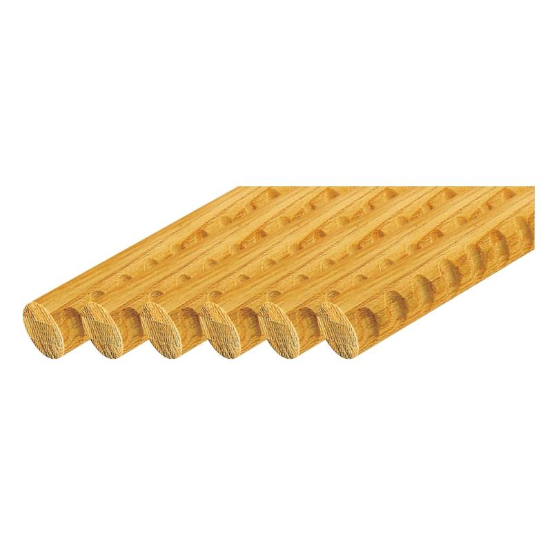 マツ六 BAUHAUS(バウハウス) 35 アッシュ丸棒ディンプル付き BD-114 Mブラウン 4M (04009106×6) 040-0913 : 高橋本社Yahoo!店 - 通販 ...