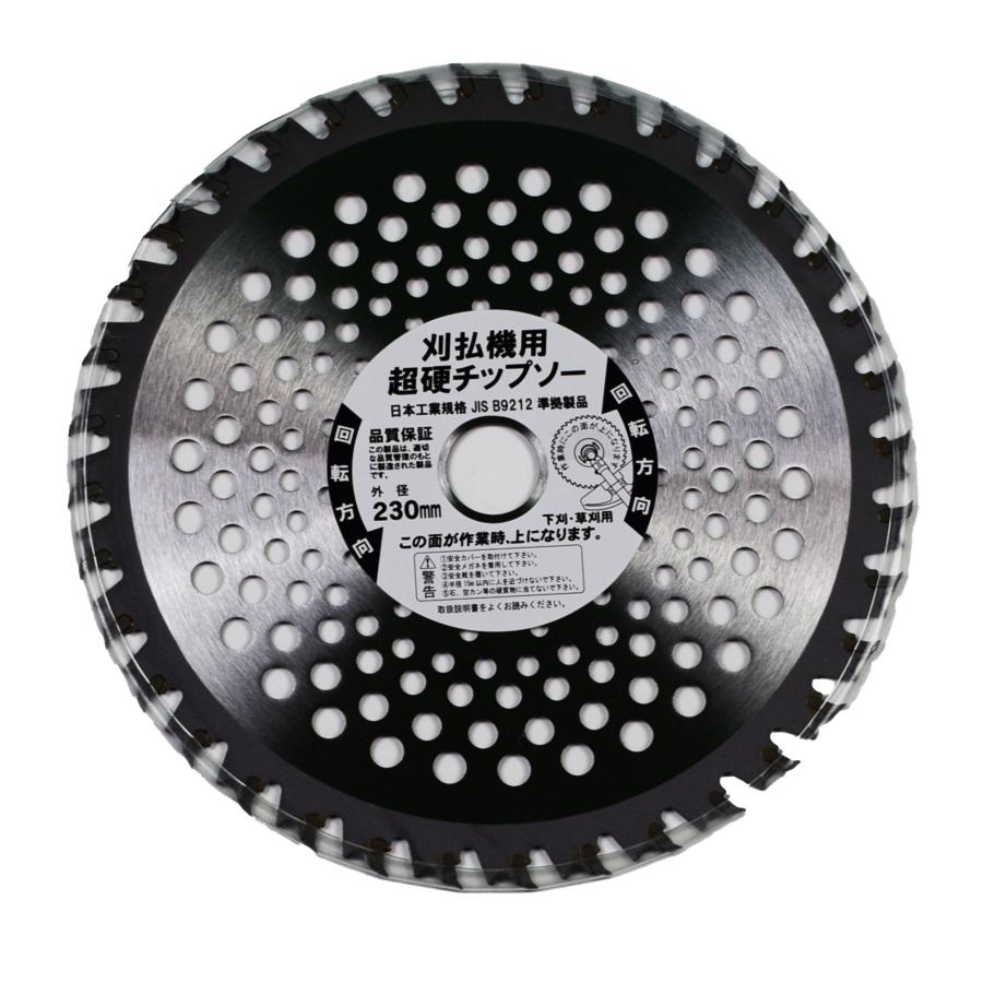 HEART(ハートフルジャパン) 史上最強シリーズ 刈払機用チップソー 極二刀流 230×36P : 高橋本社Yahoo!店 - 通販 - Yahoo!ショッピング