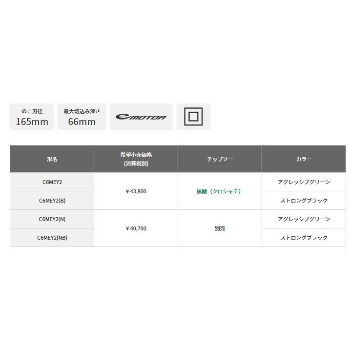 HiKOKI HiKOKI(ハイコーキ) C6MEY2(N) 165mm深切り電子マルノコ アグレッシブグリーン【チップソー無し】 100V : 高橋本社Yahoo!店 - 通販 ...