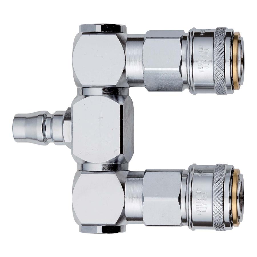 新潟精機 BeHAUS ワンタッチペアカプラ ロータリ PC-202 配管の分岐に : 高橋本社Yahoo!店 - 通販 - Yahoo!ショッピング