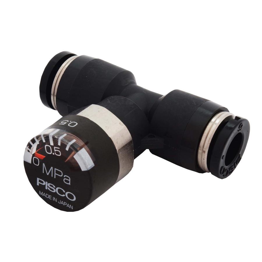 新潟精機 BeHAUS プレッシャーゲージ GPU6-6 チューブ配管内の圧力確認、チューブ同士の接続として : 高橋本社Yahoo!店 ...