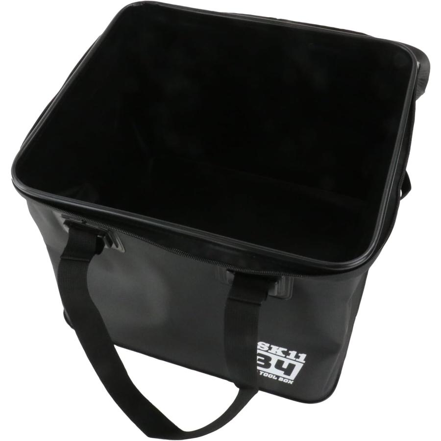 SK11 SK11(藤原産業) EVAツールボックス SEVA-34-BK ブラック 34L EVA素材で水に強く軽くて丈夫 : 高橋本社Yahoo!店 - 通販 - Yahoo!ショッピング
