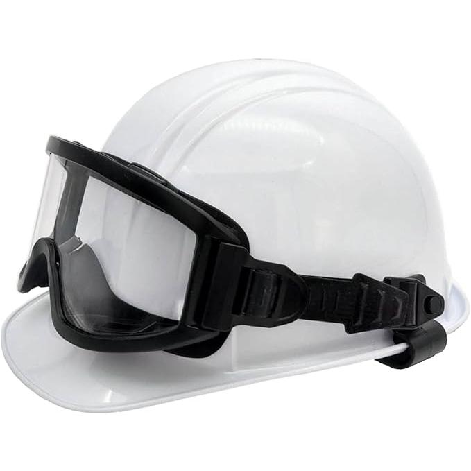 ジャストフィットゴーグル CS-65 (ヘルメット用ゴーグル) ブラック 防塵メガネ : 高橋本社Yahoo!店 - 通販 - Yahoo!ショッピング