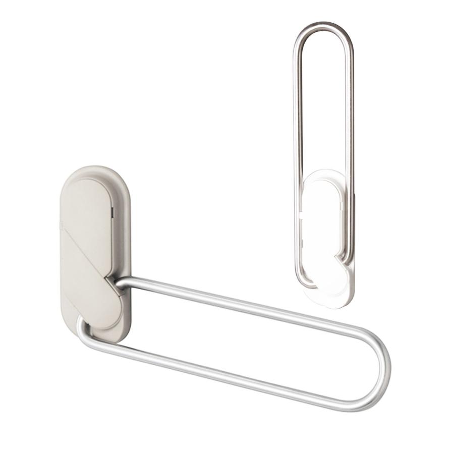 川口技研 室内用ホスクリーン窓枠付 MD-W/MD-LB ホワイト/ライトブロンズ 物干し金物 （左右2本1組） : 高橋本社Yahoo!店 ...