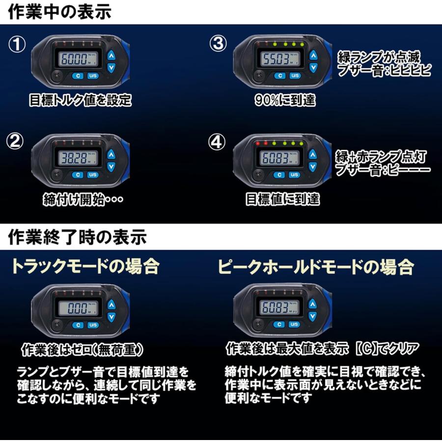 SK11 SK11(藤原産業) デジタルトルクレンチ SDT3-030 ＋ ソケットセット SHS308M 差込角9.5mm 測定範囲1.5〜30N・m 高精度±3% 8個組ソケット付属 車 ...