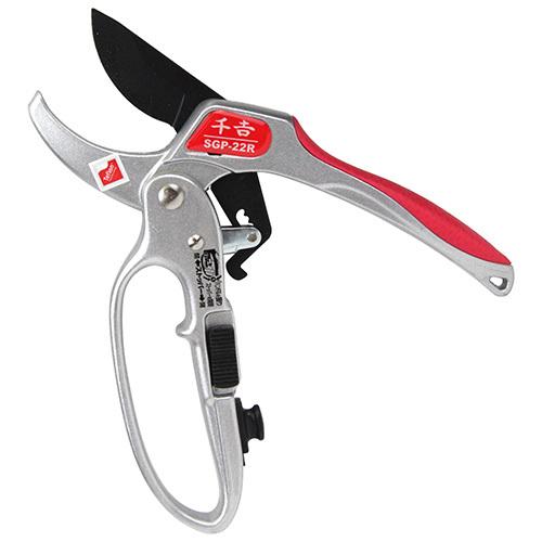 千吉(藤原産業) ラチェット式剪定鋏 SGP-22R 生木切断20mmまで :sgp-22r:高橋本社Yahoo!店 - 通販 - Yahoo!ショッピング