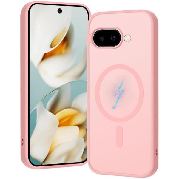 Google Pixel 9A 用 ケース 半透明 MagSafe対応 TPU+PC ワイヤレス充電対応 マグネット搭載 ストラ : たかまる ...