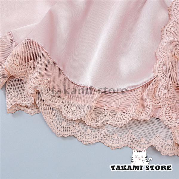 ペチパンツ タップパンツ インナー ペチコート ルームウェア 部屋着 ショートパンツ 下着 肌着 大人 レース柄 ボトムス 透け防止 見せパンツ : ml1028-ny214 : タカミストア ...