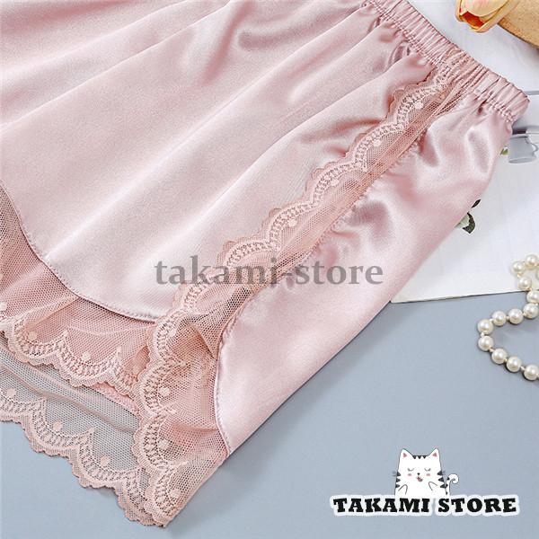 ペチパンツ タップパンツ インナー ペチコート ルームウェア 部屋着 ショートパンツ 下着 肌着 大人 レース柄 ボトムス 透け防止 見せパンツ : ml1028-ny214 : タカミストア ...