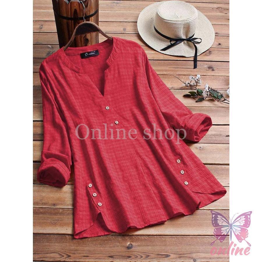 シャツ ロング丈 チュニック スキッパーシャツ レディース トップス 着まわし 長袖 ブラウス 秋 チェック 綿混 大きいサイズ ゆったり 50代 コーデ 着痩せ : タカミストア - 通販 ...