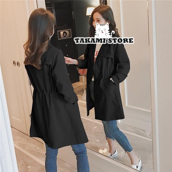 トレンチコート レディース スプリングコート 春コート ロングコート アウター フォーマル 春 秋 お洒落 無地 通勤 薄手 着痩せ 可愛い おしゃれ : タカミストア - 通販 ...
