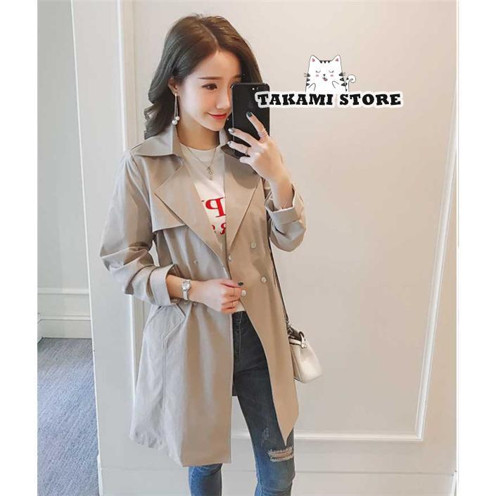 トレンチコート レディース スプリングコート 春コート ロングコート アウター フォーマル 春 秋 お洒落 無地 通勤 薄手 着痩せ 可愛い おしゃれ : タカミストア - 通販 ...
