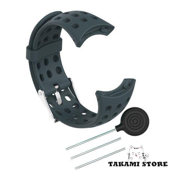 SUUNTO M1 M2 M4 M5 Mシリーズブルーグリーンの交換用シリコン時計バンド : タカミストア - 通販 - Yahoo!ショッピング