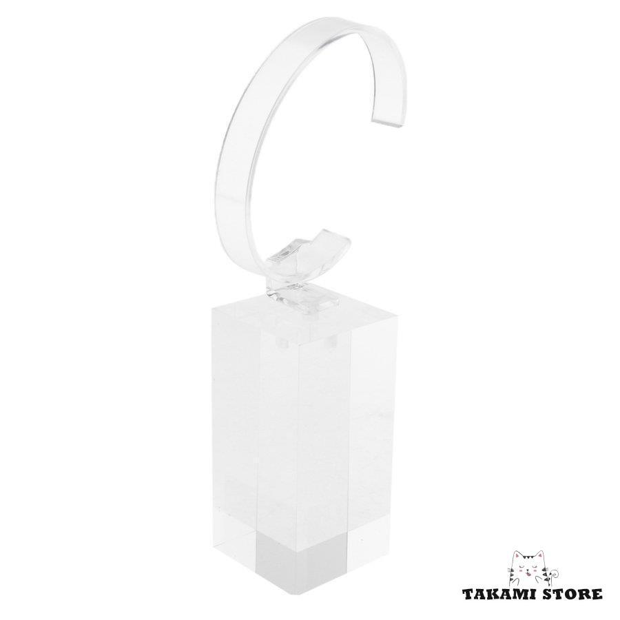 アクリル腕時計ディスプレイスタンドショーケースブレスレットディスプレイホルダー8センチメートル透明 :tk22810-wj600:タカミストア - 通販 - Yahoo!ショッピング